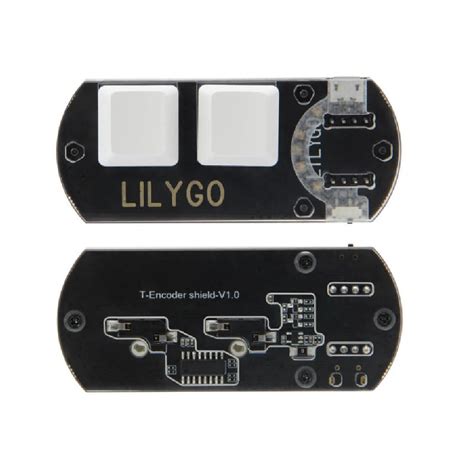 Lilygo T Encoder Shield V10 Ch552 Customize Macro Keys With Apa102 Rgb