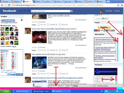 Kediri Blogger Cara Merubah Warna Scroll Pada Blog Menggunakan Css