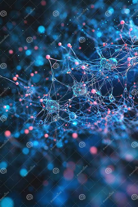 Complex Neural Network Grid Visualization Featuring Millions of Interconnected Synaptic Pathways ...