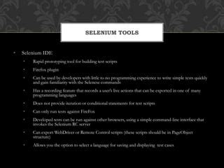 Selenium PPT