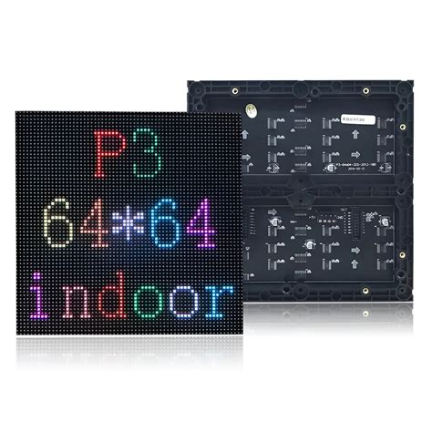 Wiring And Chaining Tips For P3 64x64 Rgb Led Matrix Display Buildcircuits