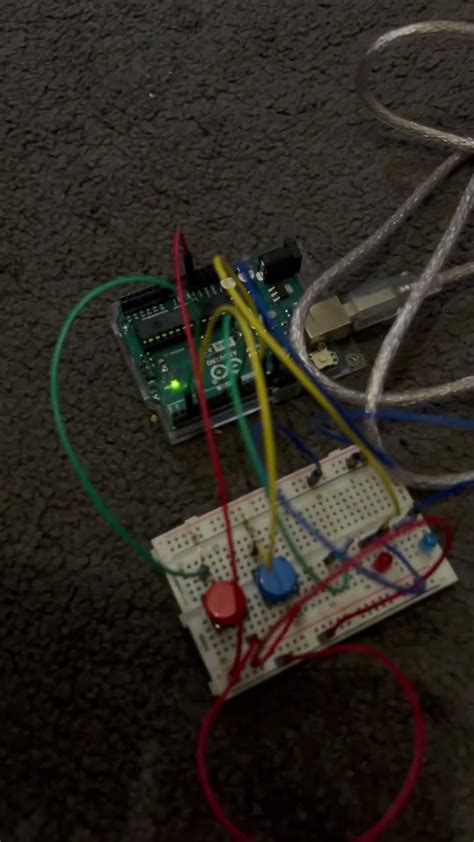 Arduino Led Control Via Button Youtube