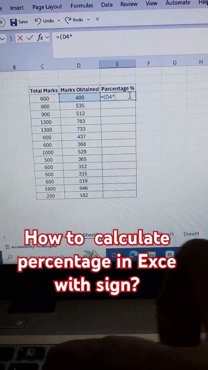 How To Calculate Percentage In Exce With Sign Techvyas1 Excel