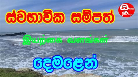Swabawika Sampath Natural Resources In Tamil ස්වාභාවික සම්පත් දෙමළෙන් Swabawika Sampath