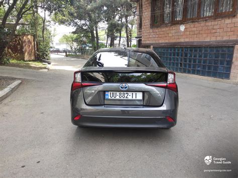 Toyota Prius Georgian Travel Guide