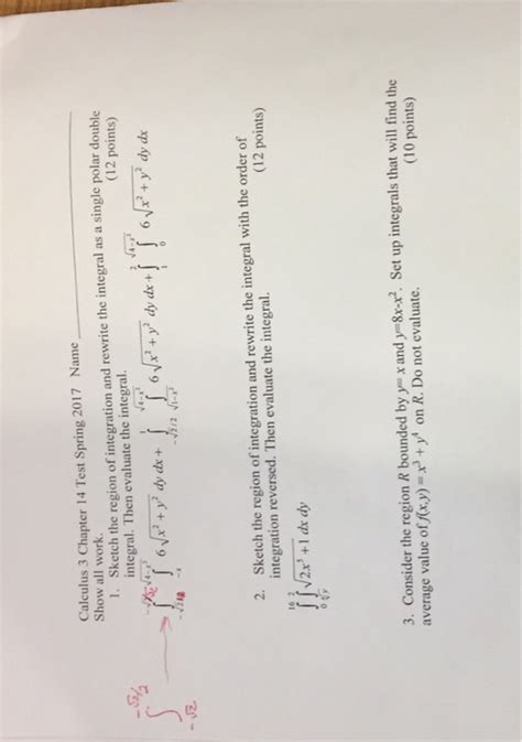 Sketch The Region Of Integration And Rewrite Integral Chegg Com