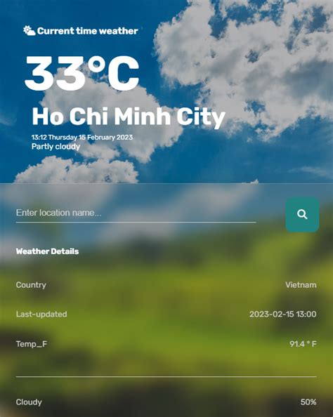 Github Talo Project Weather