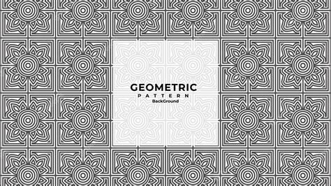 Premium Vector Geometric Seamless Abstract Lines Pattern