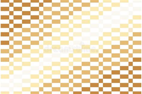 Checkerboard Pixel Pattern With Gradient Square Grid Effect In Orange And Beige Modern Digital