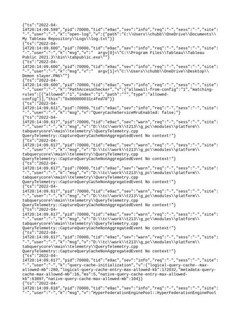 log pdf computing system software