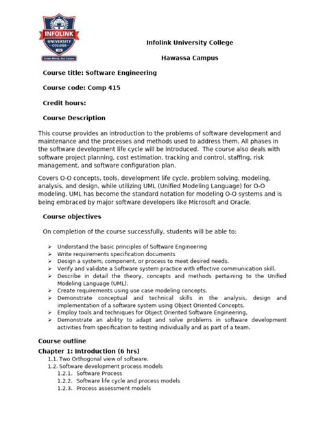 Software Engineering Outline Software Engineering Dt 2024 10 03 20 57