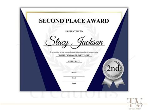 Best 1st 2nd 3rd Place Certificate Template Excel Sample Emetonlineblog
