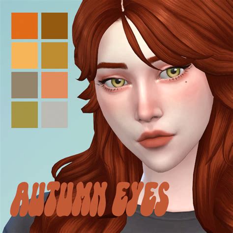 Autumn Eyes Set Maxis Match Chocopiesims