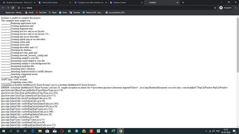 Project Error After Kodular New Update Discuss Kodular Community