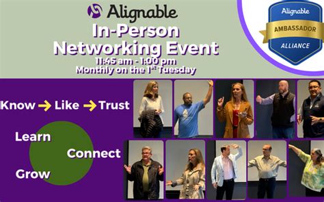 In Person Networking Power Of 3 Networking