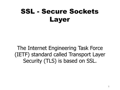 Ppt Ssl Secure Sockets Layer Powerpoint Presentation Free Download Id5476197