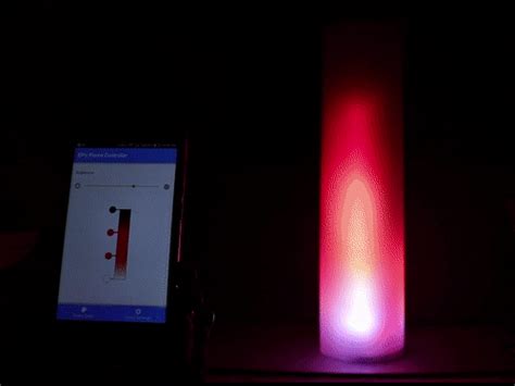 Play With Fire Over Wifi Esp8266 And Neopixels Including Android App