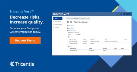 Request A Demo Of Tricentis Vera Tricentis