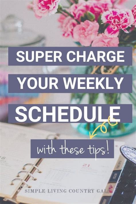 Block Scheduling 101 My Productivity Game Changer Simple Living Country Gal