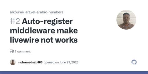 Auto Register Middleware Make Livewire Not Works Issue Alkoumi Laravel Arabic Numbers