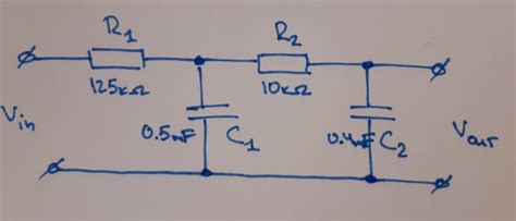 Solved For A Filter Circuit A Derive The Transfer