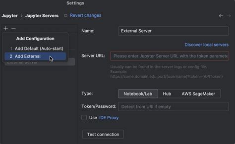 管理 Jupyter Notebook 服务器 Intellij Idea 文档