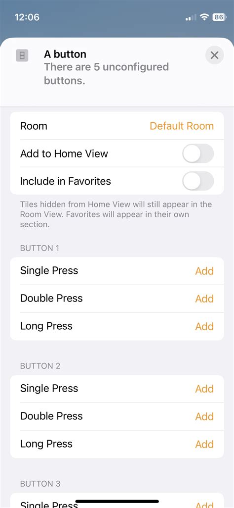 Virtual Button In Homekit Bug Homekit Hubitat