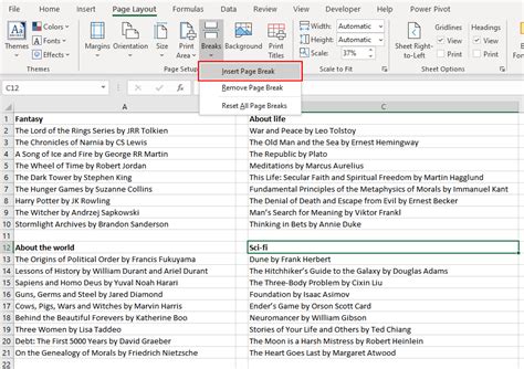Excel Page Breaks Guide To Add View Remove Page Breaks