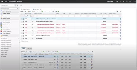 How To Fetch Selected Assignments And Laborer In Assignment Manager