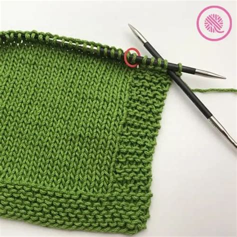 Lesson 3 How To Knit A Border With Garter Stitch Goodknit Kisses