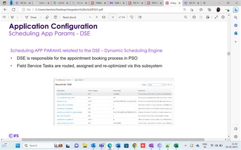 fsm and pso integration issue ifs community