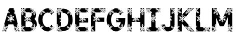 The Snowflake Font Decorative Display Decorative What Font Is