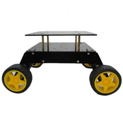 Mini Robot Rover Chassis Kit Arduino Compatible
