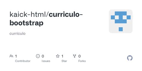 Github Kaick Htmlcurriculo Bootstrap Curriculo