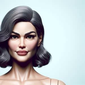 Seductive Gothic Bikini Model With Black Hair AI Art Generator Easy Peasy AI
