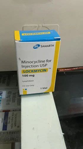 100 Mg Minocycline Injection At Best Price In Indore By Sai Drug House