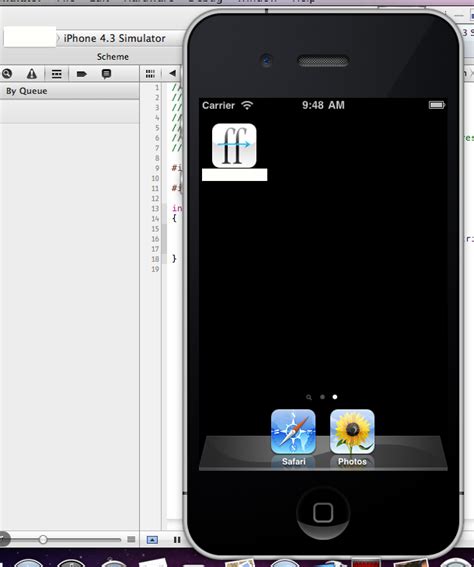 Ios Applicationlaunch Icon Doesnt Appear In Iphone 50 Simulator Or