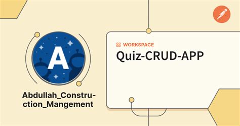 Quiz Crud App Postman Api Network