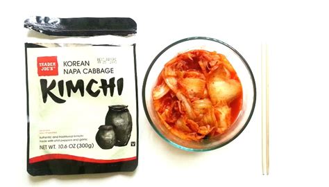 Dinner Trader Joes Kimchi Seaweed Kisses