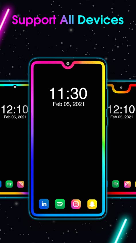 Edge Lighting Notification Light Live Wallpaper For Android Download