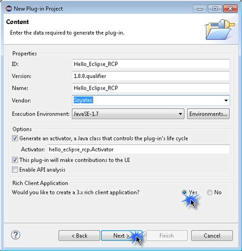Eclipse X RCP Tutorial