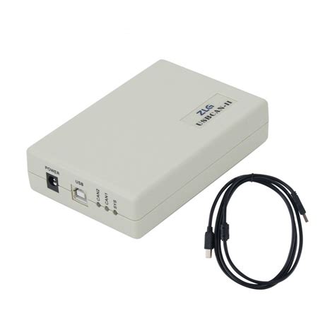 ZLG USBCAN II USB To CAN Adapter CAN Bus Analyzer Debugger With CH CAN Interface For Linux