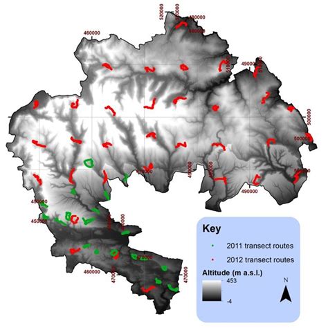 The Moving Window Analysis Used In Arcgis To Measure Egvs At Different