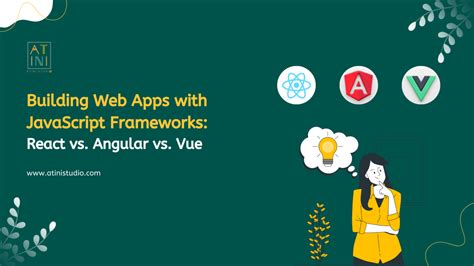 building web apps with javascript frameworks react vs angular vs vue
