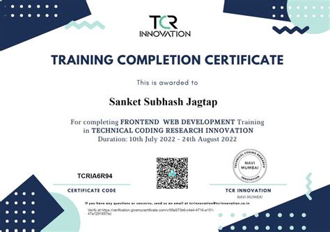 Sanket Jagtap On Linkedin Training Webdevelopment Frontend