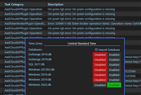 Several Events Show Empty Description But Data Is There In The XML Issue Microsoft