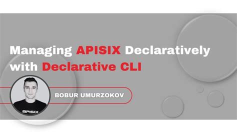 Api7ai On Linkedin Managing Apisix Declaratively With Apisix