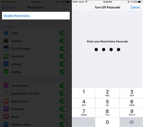 Solved How To Turn Off Parental Controls On IPhone
