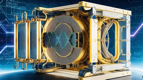 Pioneering Quantum Computing The Race To Supremacy Background Quantum Technology Futuristic
