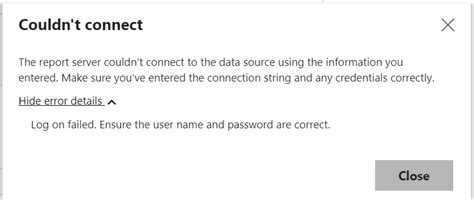 fail to connect sharepoint data source in power bi microsoft